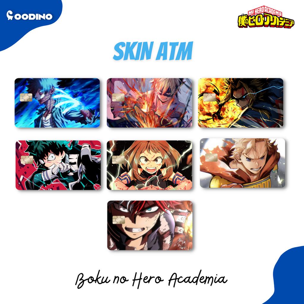 Jual SKIN CARD ATM ANIME BOKU NO HERO ACADEMIA | Shopee Indonesia