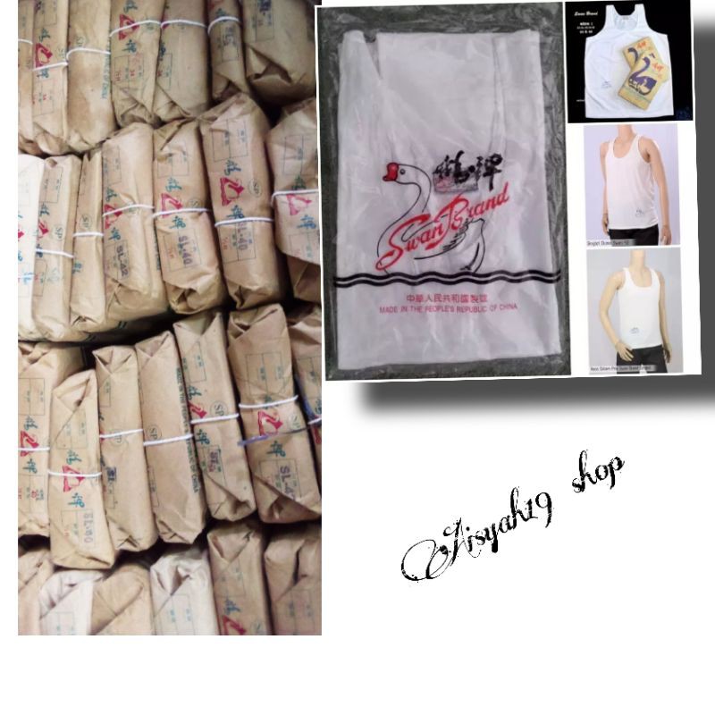 Jual SINGLET SWAN BRAND isi 6pcs | Shopee Indonesia