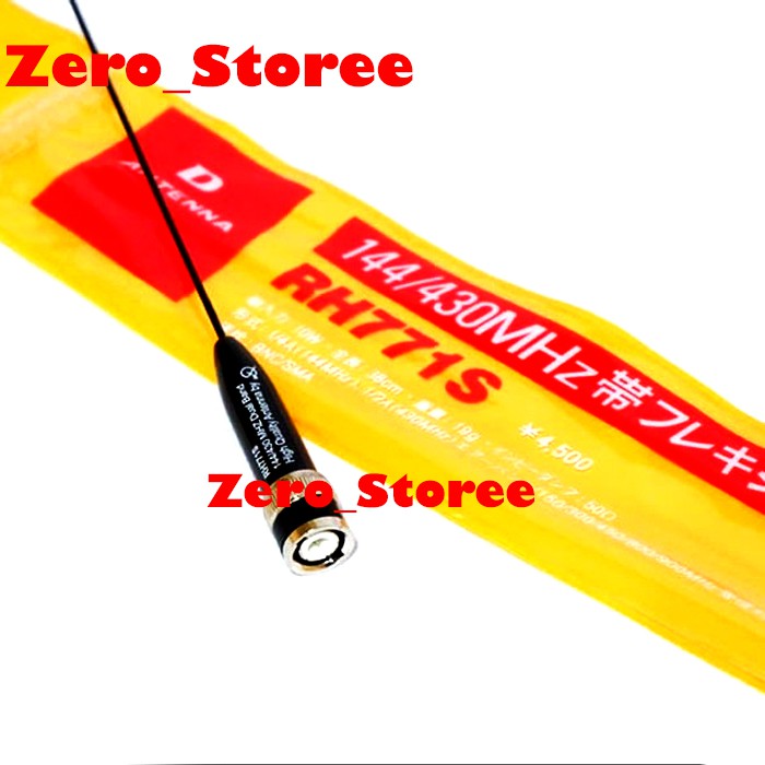 Jual D Antenna RH771s Antena HT Dual Band BNC Male IC V80 V86 V8 Alinco 196 195 DJ-196 ANTENA ...