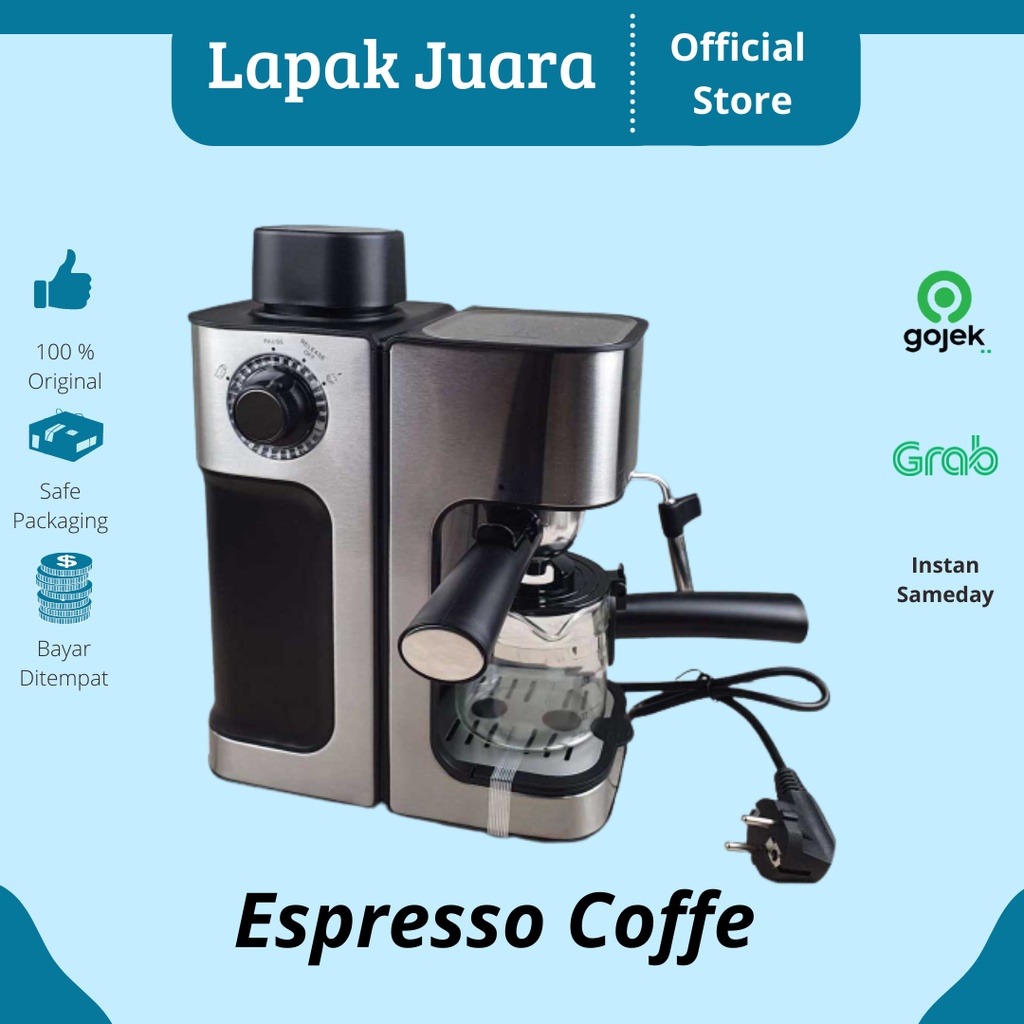 Jual Edoolffe Mesin Kopi Semi Automatic Espresso Coffe Machine MD ...
