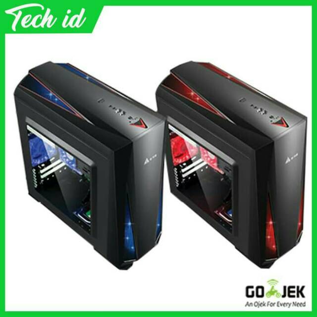 Jual Imperion gaming pc case fortress 301 casing computer case pc ...