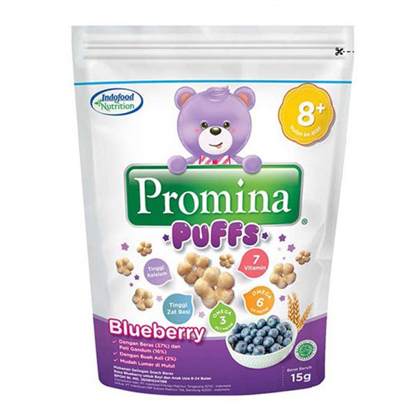 Jual Promina Puffs Blueberry 15G | Shopee Indonesia