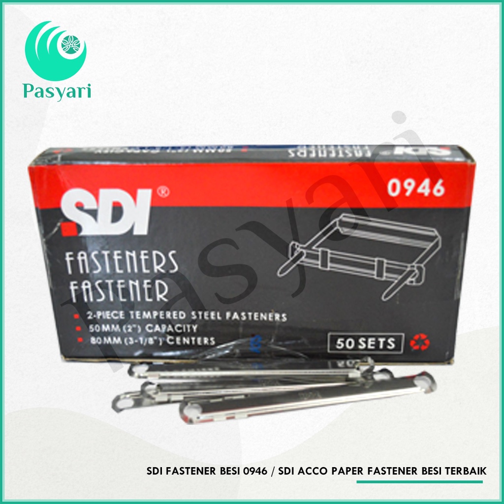 Jual Sdi Fastener Besi 0946 / Sdi Acco Paper Fastener Besi Terbaik | Shopee Indonesia