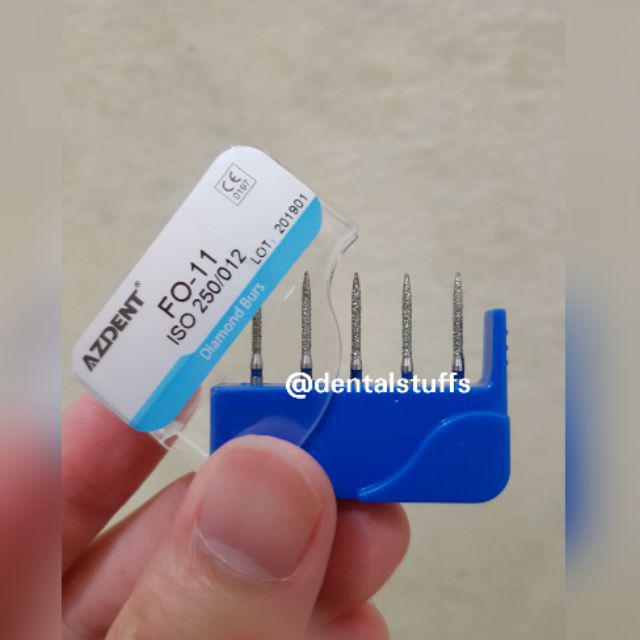 Jual Dental Diamond Bur highspeed / cylinder fissure / round / pear ...