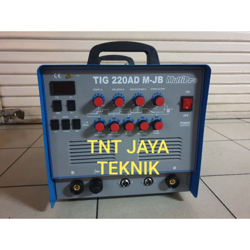 Jual MESIN LAS ARGON MULTIPRO TIG 220 AD M-JB AC/DC / MULTIPRO TIG ...