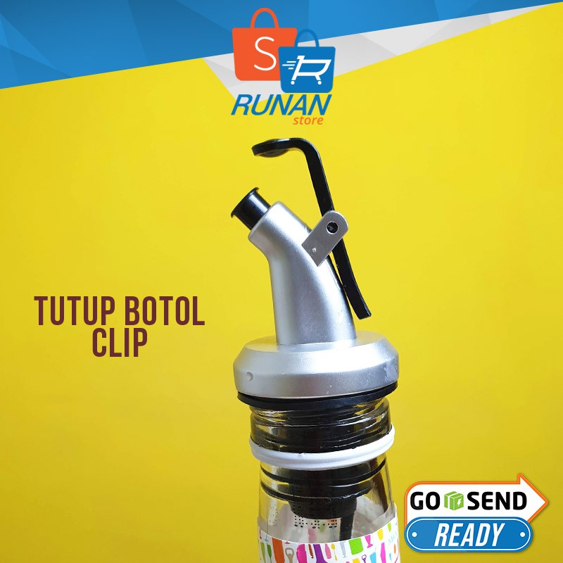 Jual Tutup Botol Minyak Kecap Bottle Cap Karet Clip Tutup Wine Syrup ...