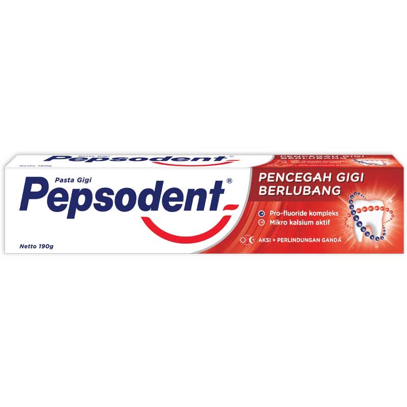 Jual PEPSODENT _ PASTA GIGI PEPSODENT 190 gr ORIGINAL BPOM _ PENCEGAH ...