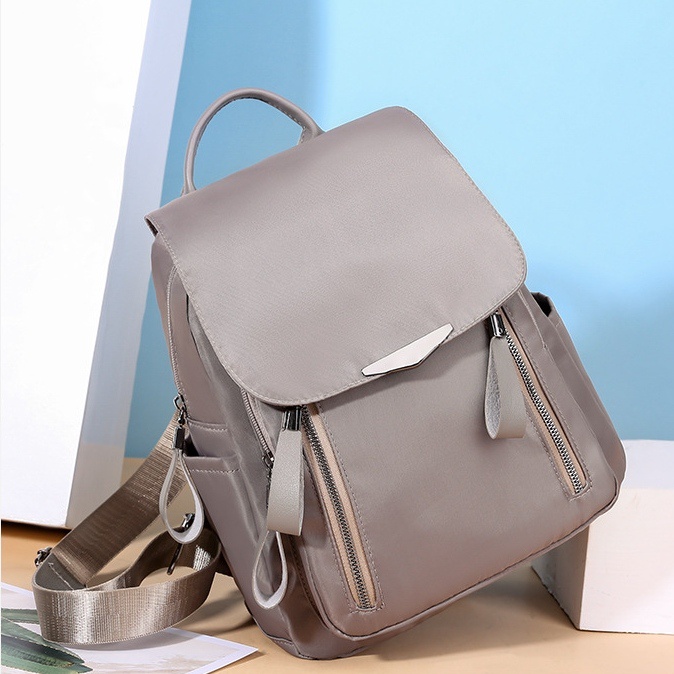 Jual TAS RANSEL WANITA ANTI AIR KOREA BACKPACK CEWEK ABU LATVIAN ...