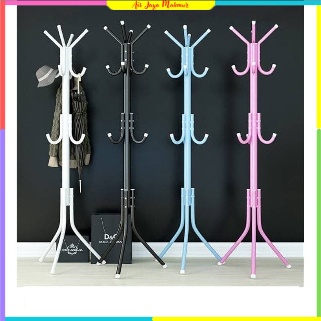 Jual Multifunction Standing Hanger (Portable, irit tempat, modern ...