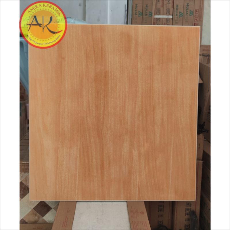 Jual Keramik Lantai Dinding Motif Urat Kayu Glossy 50x50 Ebony Wood Cream | Shopee Indonesia