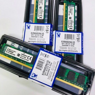Jual RAM MEMORY KINGSTON DDR2 2GB PC6400 LONGDIM ( KVR800D2N6/2G ...