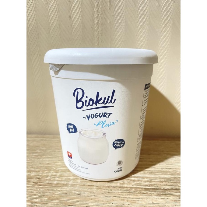 Jual Biokul Stirred Yogurt Plain 1L | Shopee Indonesia
