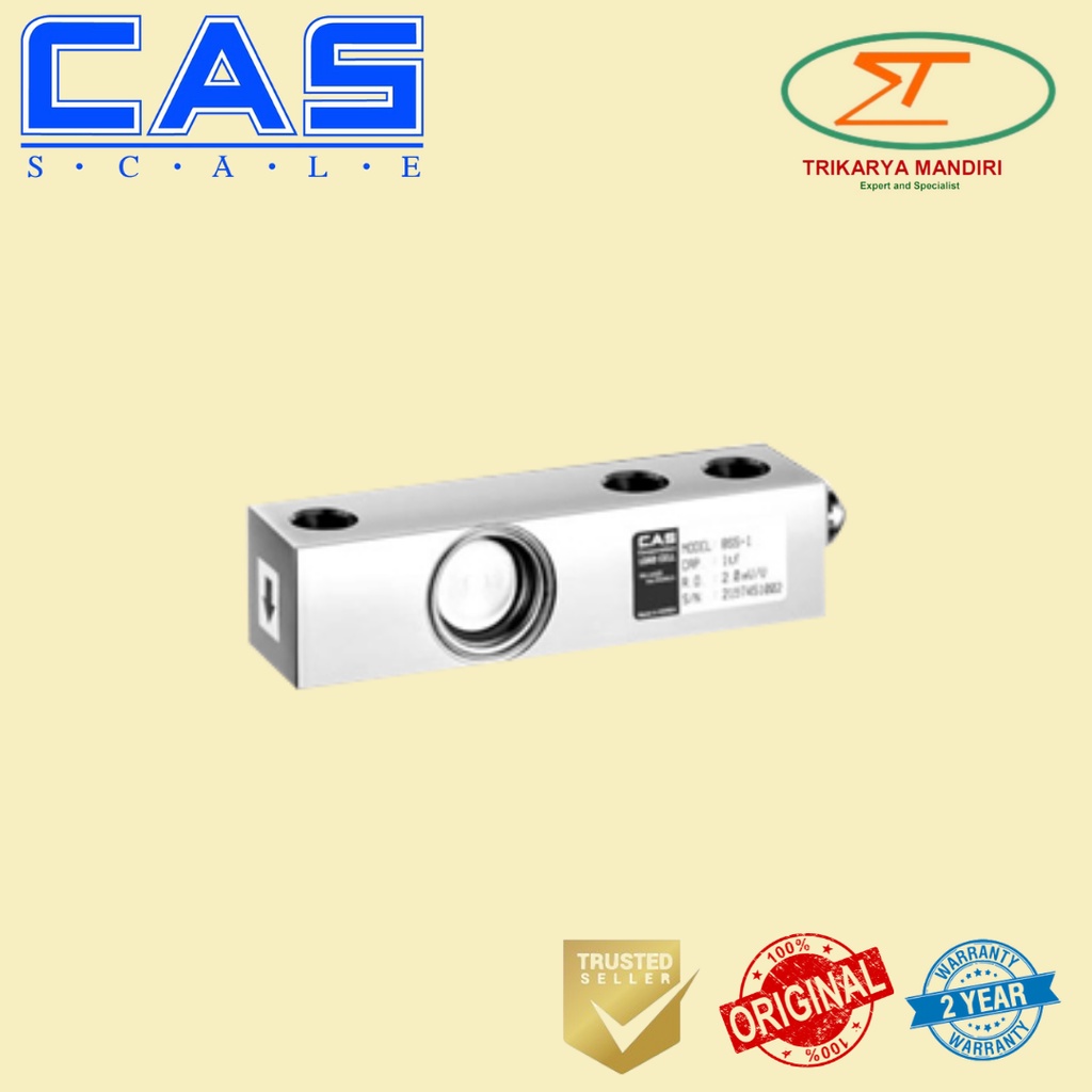 Jual Load Cell Shear Beam CAS BSS 3 Ton - 5 Ton | Shopee Indonesia