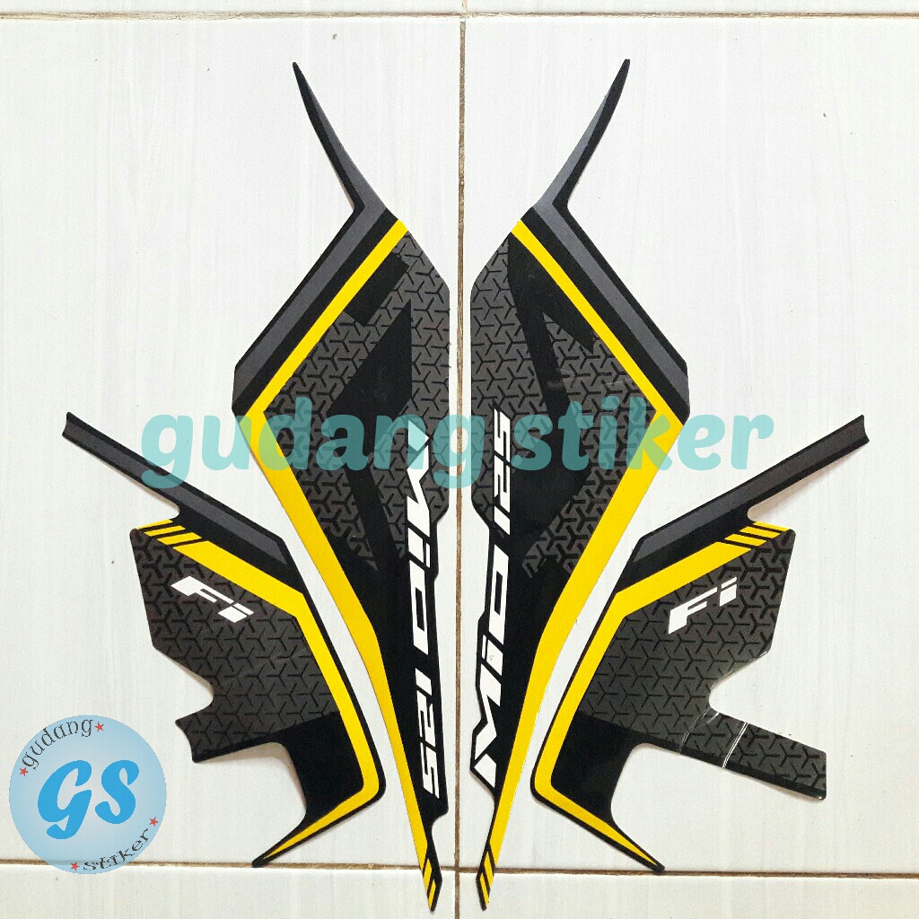 Jual STIKER STRIPING LIS LES BODY MOTOR YAMAHA MIO M3 125 FI 2019 FULL ...