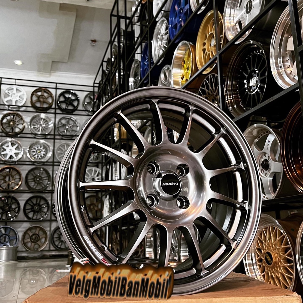 Jual velg mobil ring 16 ENKEI RTC05 FLOW FORMING pcd 4x100 velg racing ...