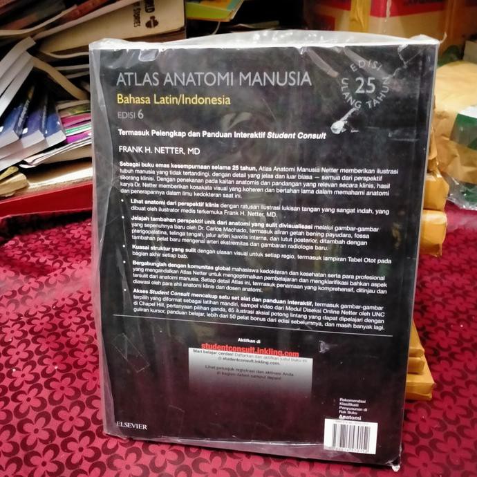 Jual atlas anatomi manusia frank h netter Buku Kedokteran | Shopee Indonesia