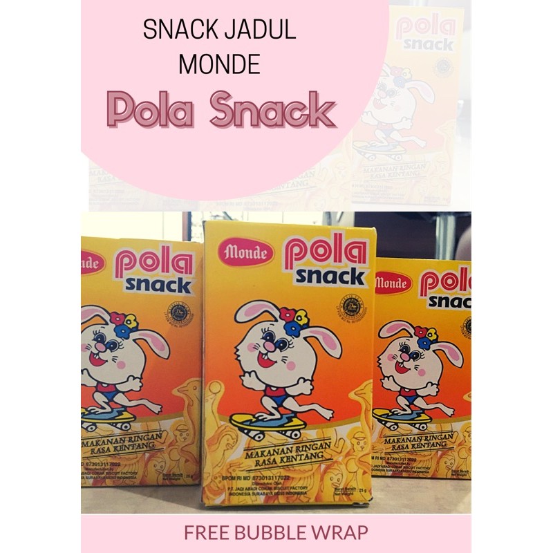 Jual POLA MONDE SNACK JADUL | Shopee Indonesia