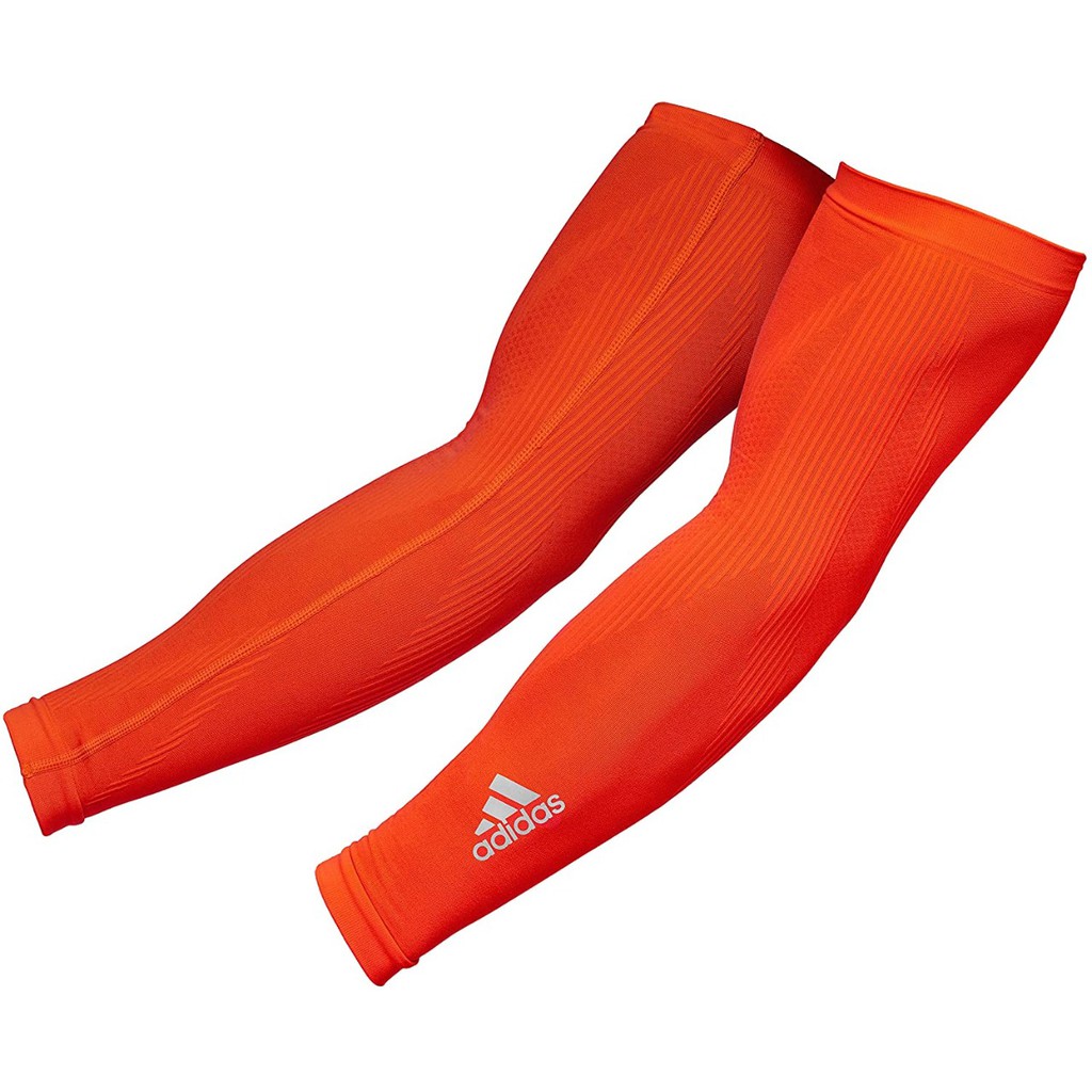 Jual Compression Arm Sleeves Adidas Red (1 PAIR / 1 Pasang) - ORIGINAL ...