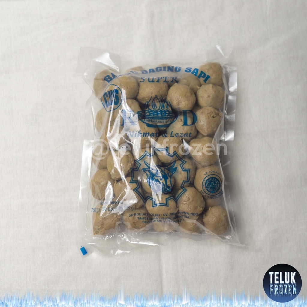 Jual Bakso sapi cks isi 50 sbb enak murah baso rd biru super butir pcs ...