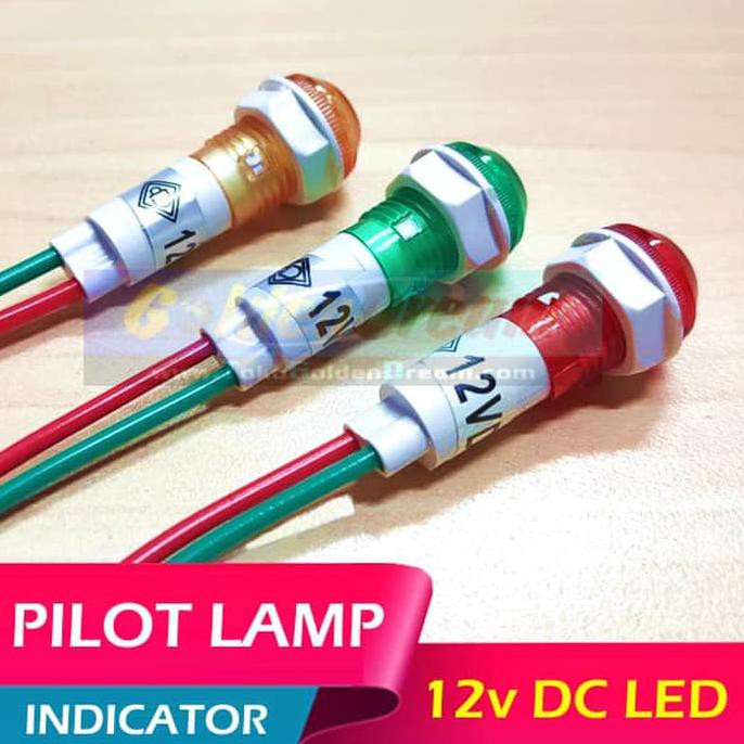 Jual Led Indicator 12V Dc Pilot Lamp Light M10 Lampu Indikator Sinyal M10 Ayo Order | Shopee ...