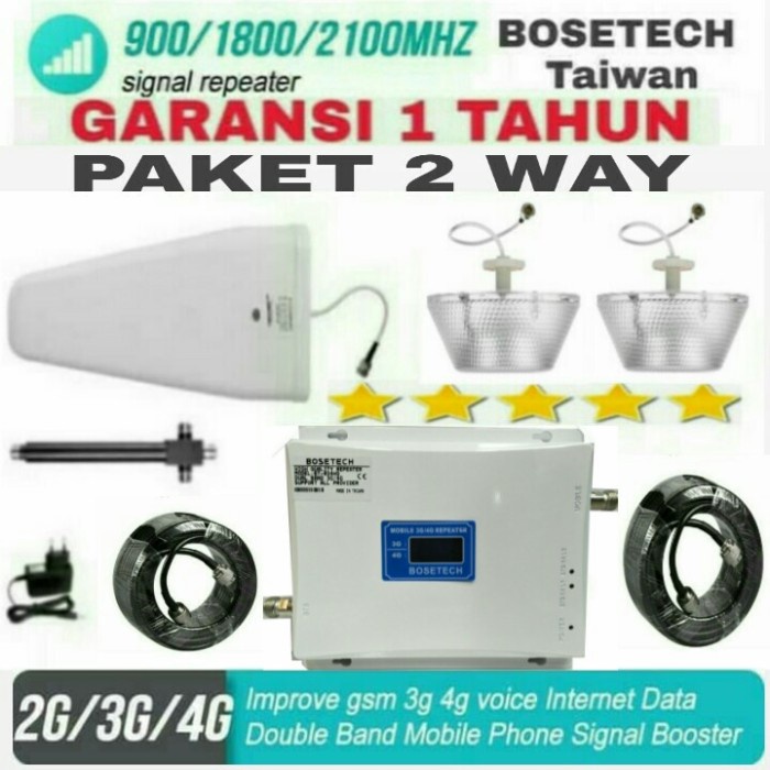 Jual JUAL PENAMBAH SINYAL RUMAH SUDAH SATU SET TINGGAL PASANG, SUPORT SEMUA HP/MODEM 2G 3G 4G ...