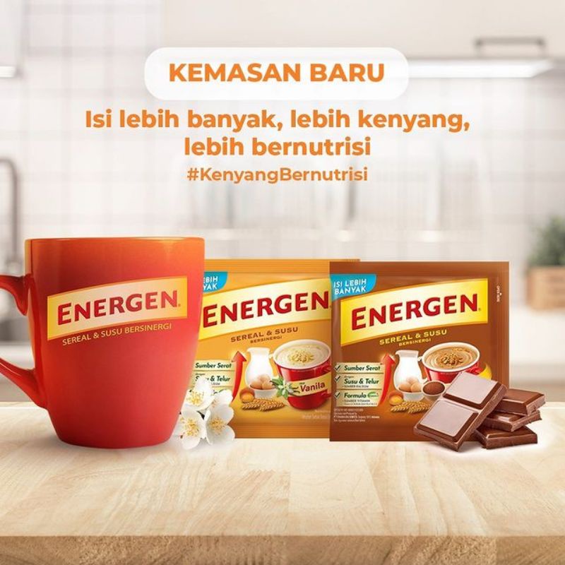 Jual Energen Kemasan Terbaru Berat 34 g | Shopee Indonesia