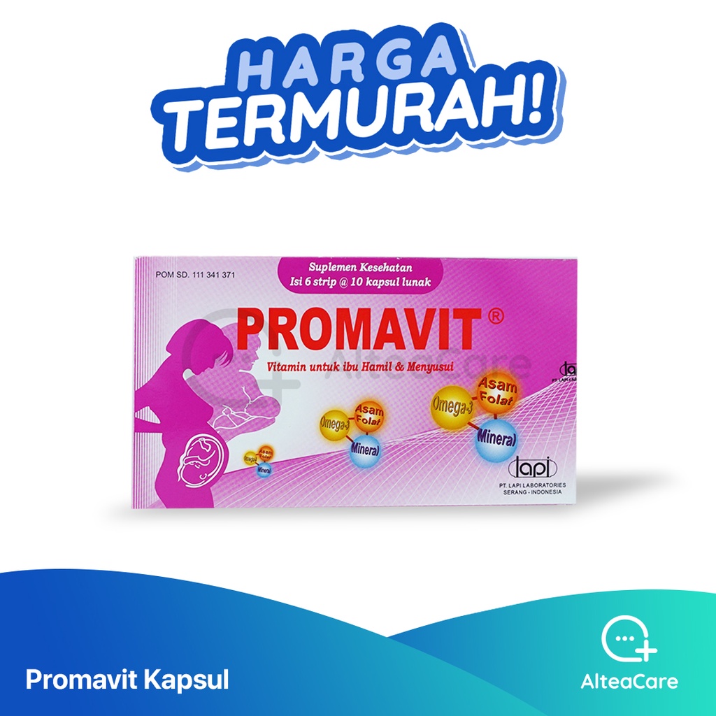Jual Promavit 10 Kapsul (Suplemen Ibu Hamil) | Shopee Indonesia