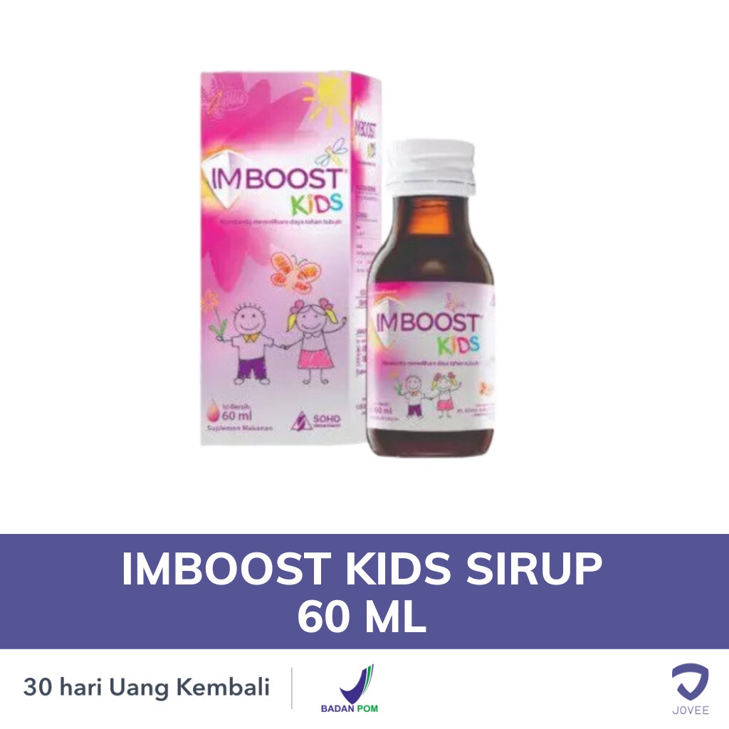Jual IMBOOST KIDS SYRUP (VITAMIN UNTUK DAYA TAHAN TUBUH\IMUNITAS ...