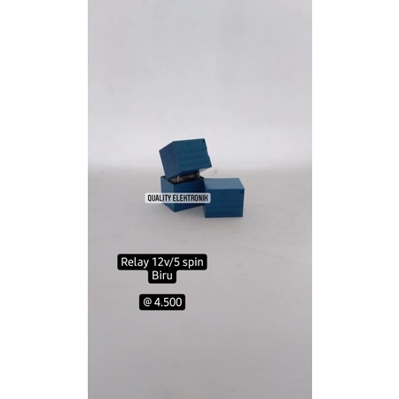 Jual RELAY 12Volt 5 Pin biru | Shopee Indonesia