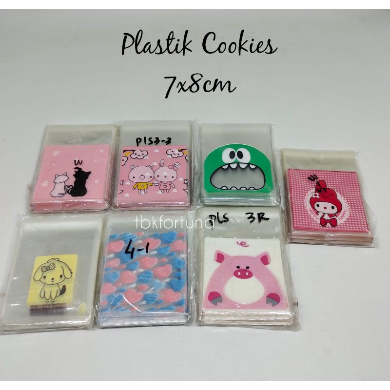 Jual Plastik Cookies 7x8cm isi 100pcs (pak) | Shopee Indonesia