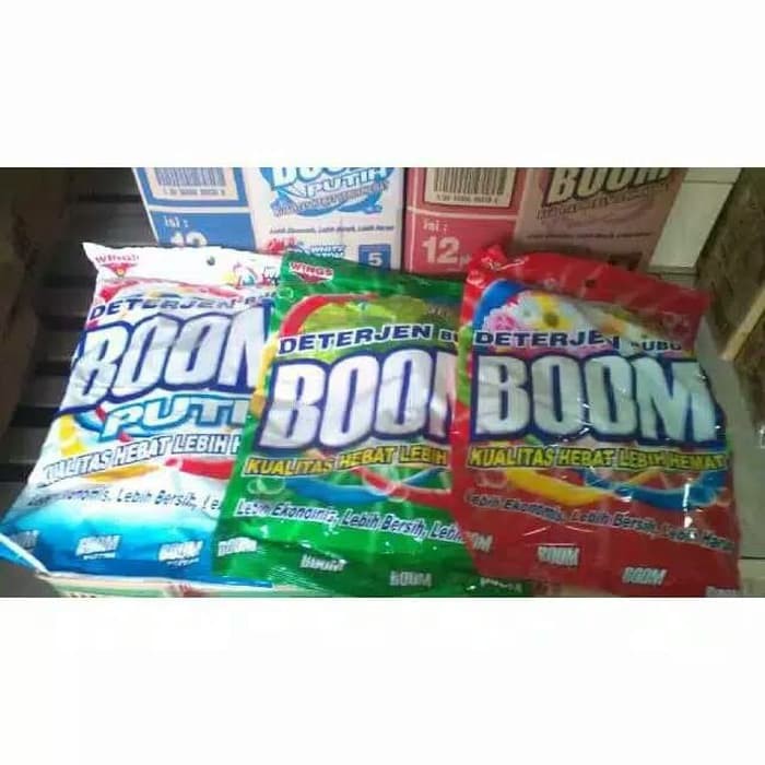Jual Detergent Boom 315 gr/SATUAN | Shopee Indonesia