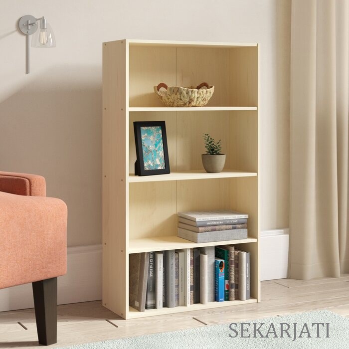Jual Rak Buku Ellie (Bookcase) Lemari Buku, Lemari Kantor, Tempat ...