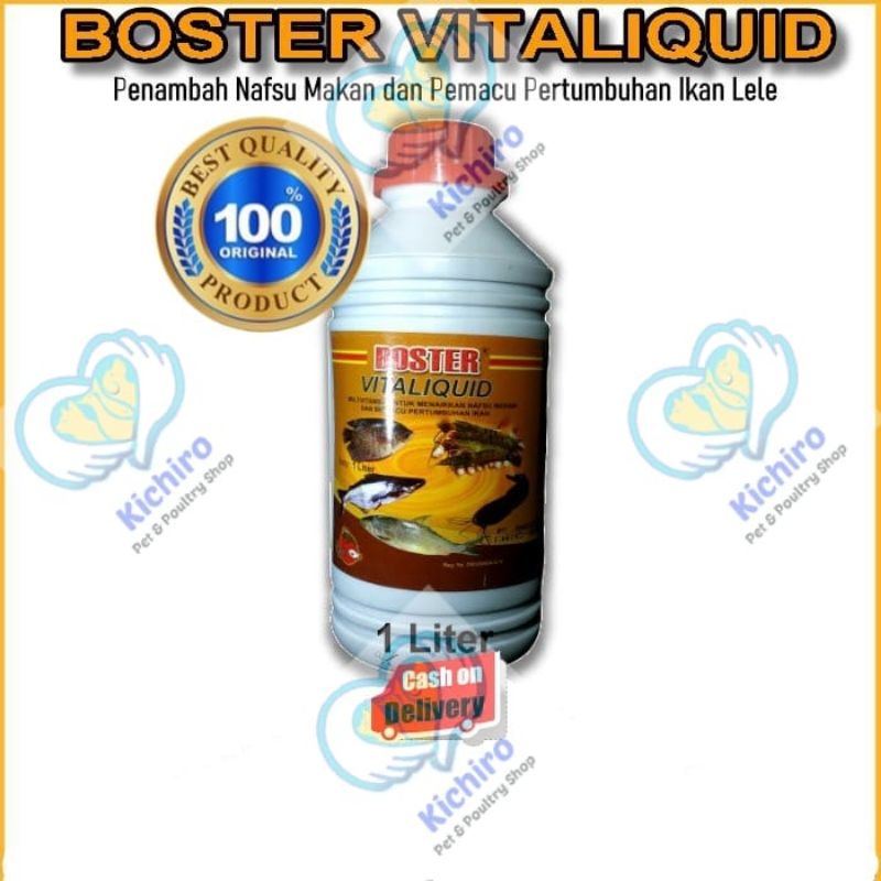 Jual Vitaliquid 1 liter Boster Vita Liquid Multivitamin / Vitamin Untuk ...