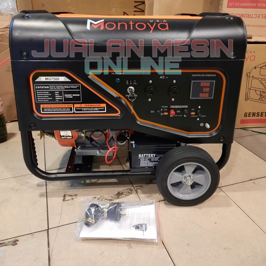 Jual Genset 5000 5500 watt Montoya MG10000 | Shopee Indonesia