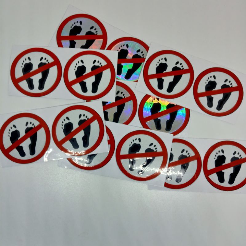 Jual STIKER JANGAN INJAK | Shopee Indonesia