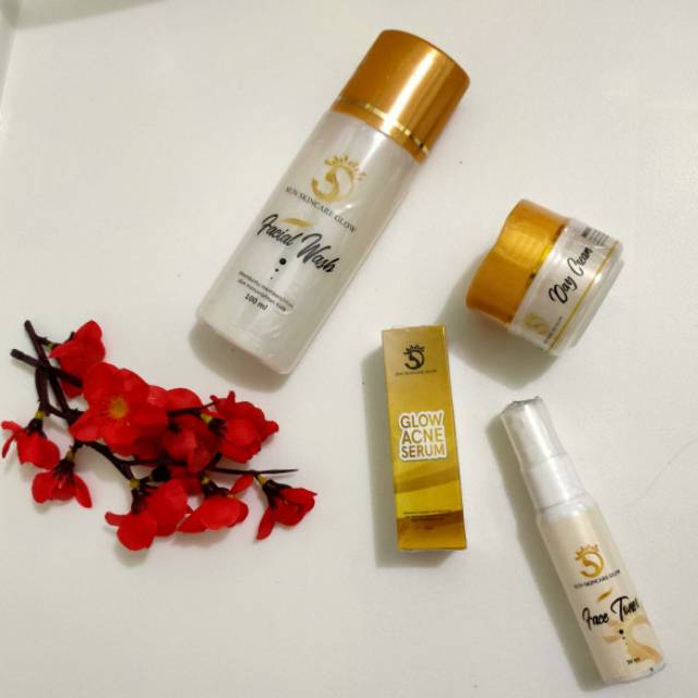 Jual SS GLOW SERIES ULTIMA (isi 4) with Acne Serum | Shopee Indonesia