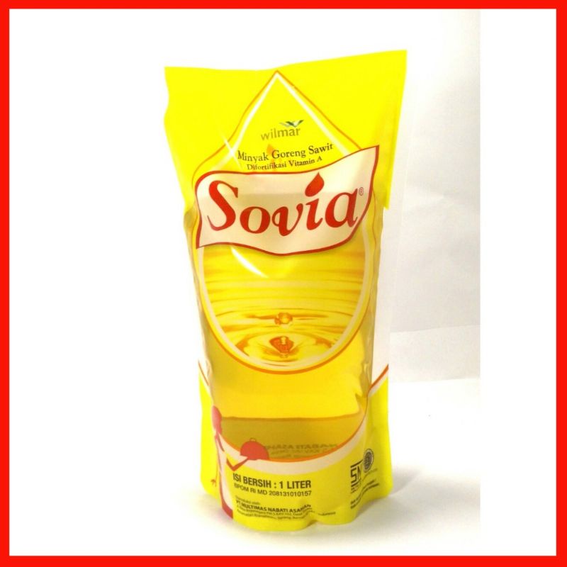 Jual Minyak goreng sovia 1 liter termurah refill kemasan sofia 1L asli promo minyak sehat minyak ...
