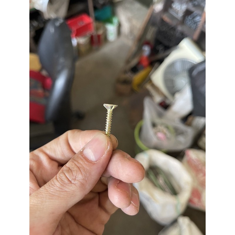 Jual CALCIBOARD SCREW 6 x 1” / Skrup GRC Kuning 6 x 1 inchi isi 100 pcs ...