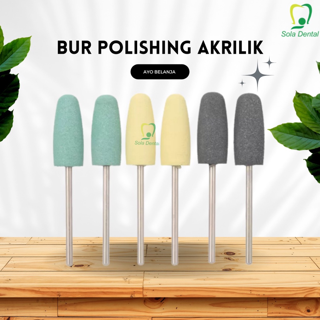 Jual Bur Polishing Akrilik / Bur Polishing Akrilik Dental Bur Poles ...