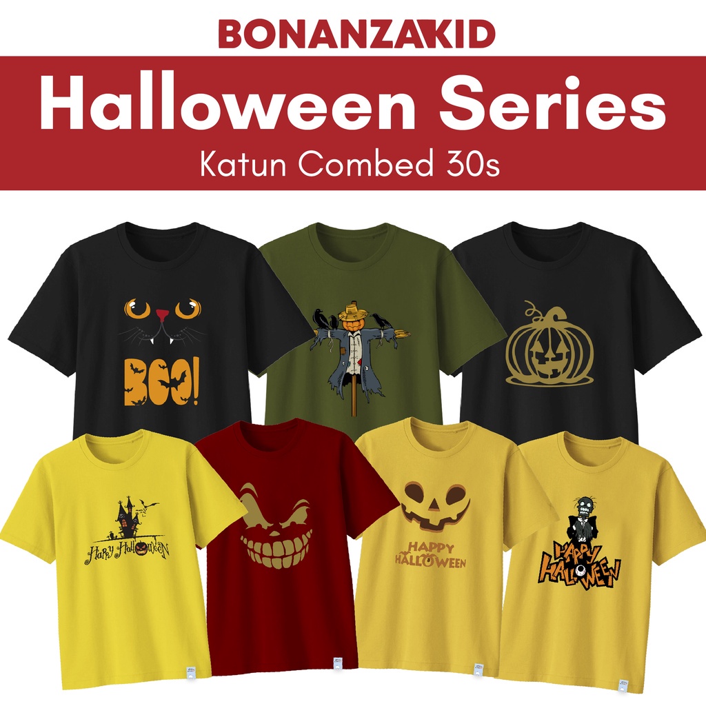 Jual Baju Halloween Kaos Halloween Untuk Anak Sampai Dewasa Bahan Katun ...