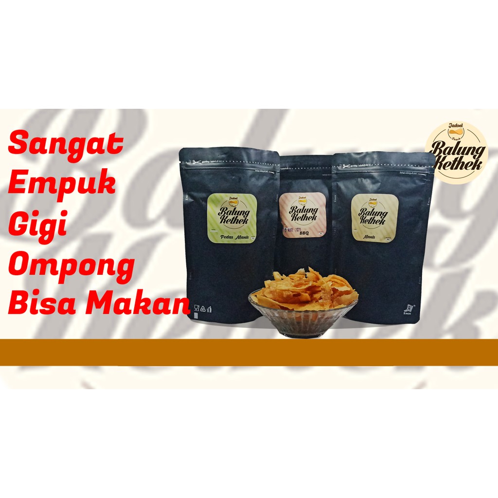 Jual Balung Kethek Solo / Balung Kuwuk / Kripik Singkong / Krecek Telo ...