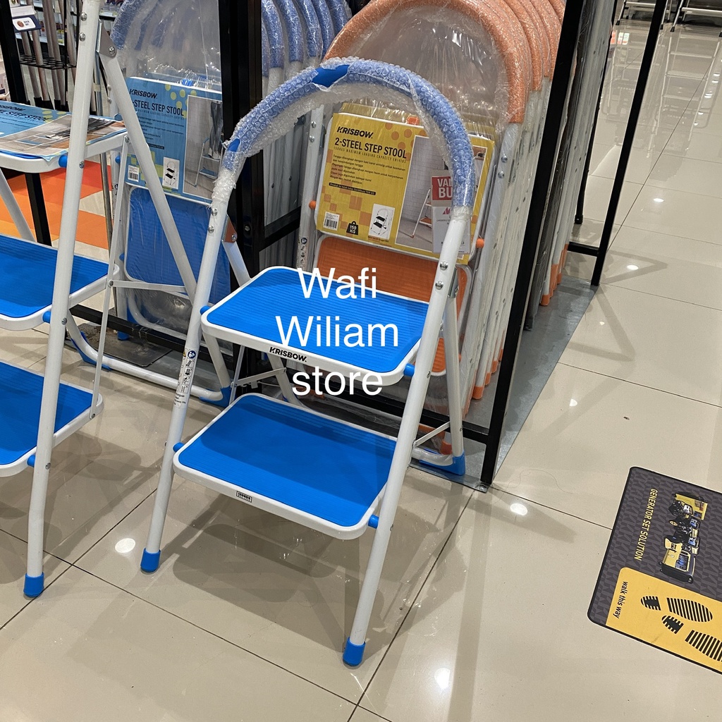 Jual Krisbow Tangga Duduk Lipat 2 Step | Shopee Indonesia