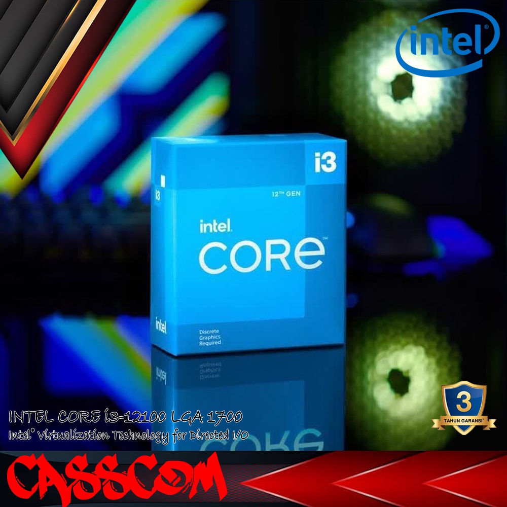 Jual Processor Intel Core I3 12100 Box Alder Lake Socket LGA 1700 | Shopee Indonesia