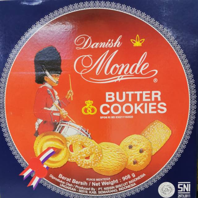 Jual PROMO HARI TERAKHIR biskuit danish monde kaleng besar 908 gram ...