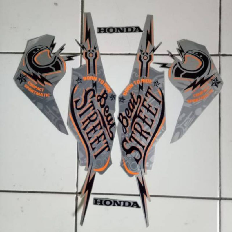 Jual Striping Honda Beat Street 2019 Sticker Motor Beat Street 2019 ...