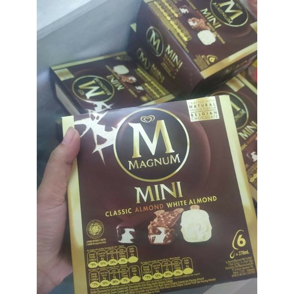 Jual magnum mini isi 6 | Shopee Indonesia