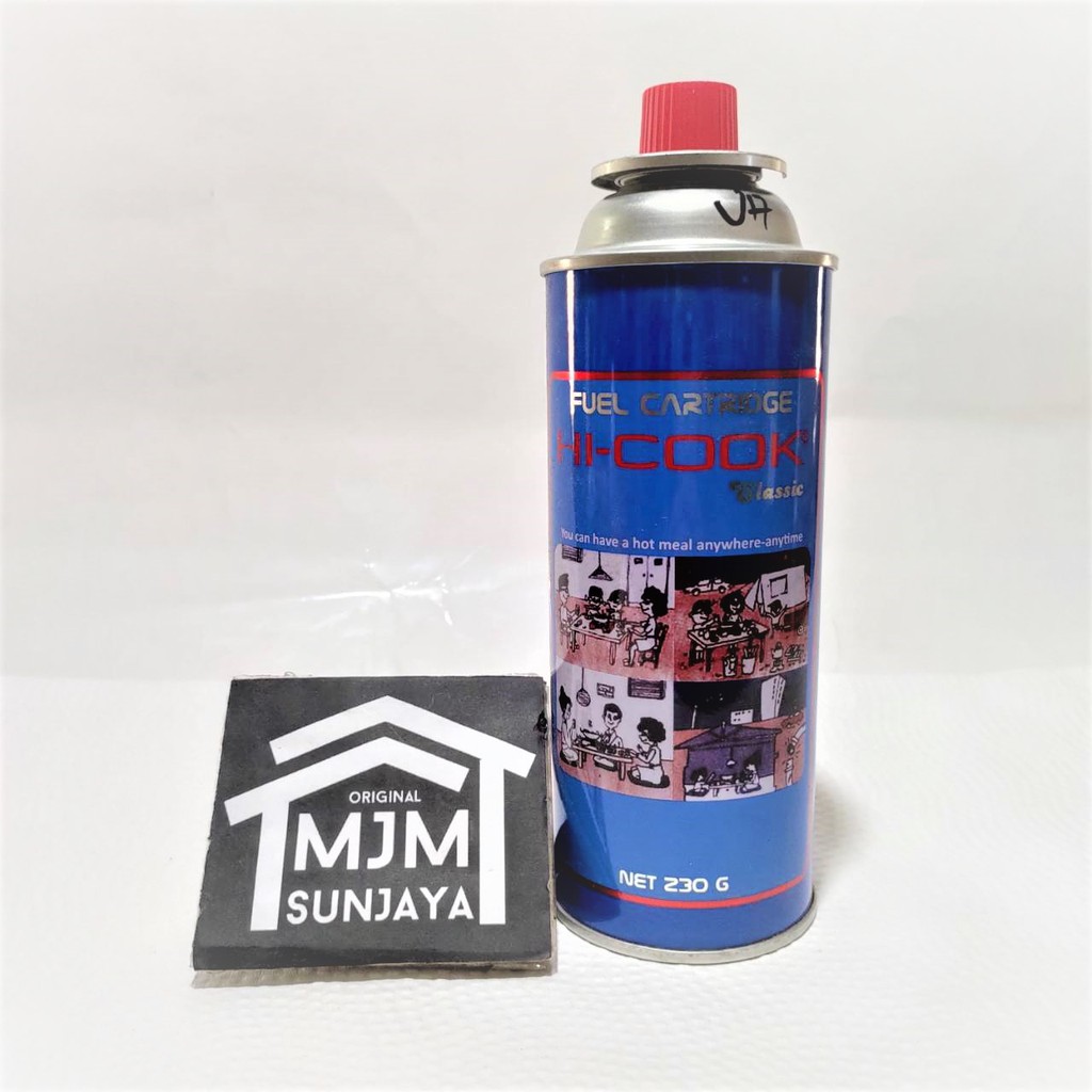 Jual Tabung Gas Catridge Hi-Cook HiCook 230 gr Kompor Portable | Shopee ...