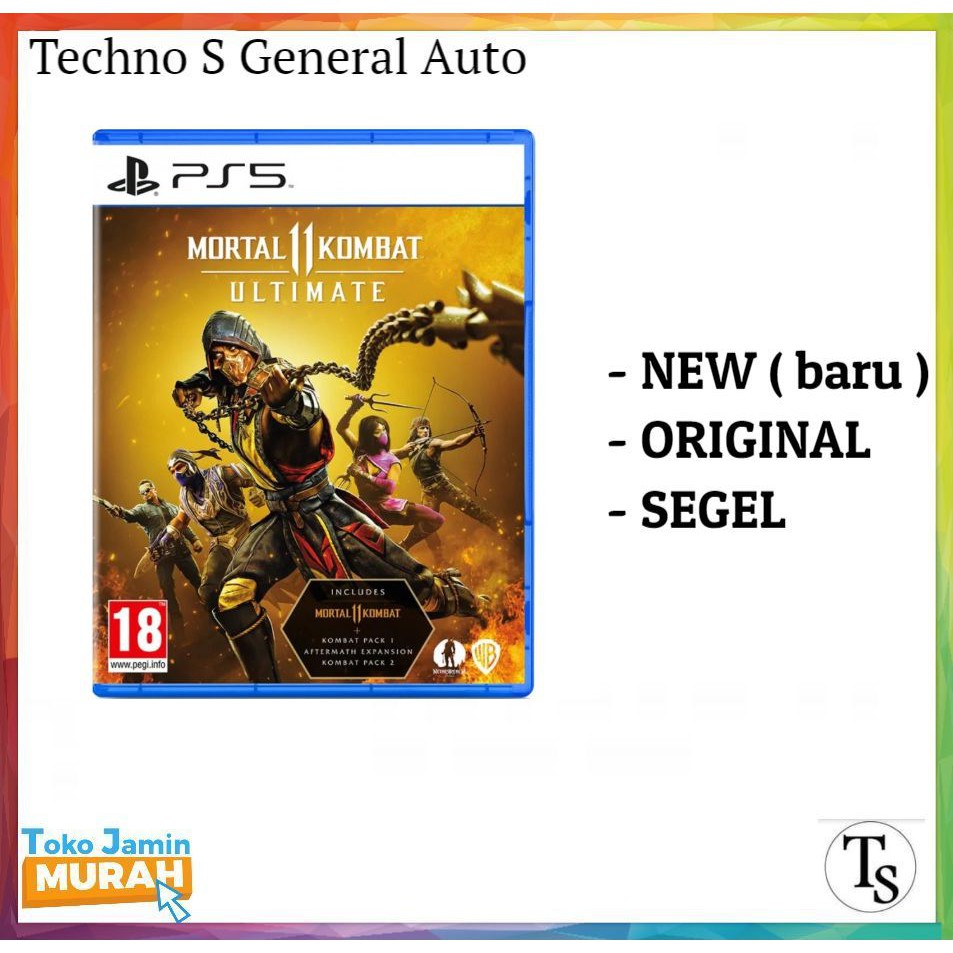 Jual PS5 Mortal Kombat 11 Ultimate Edition / Mortal Kombat PS 5 / Kaset Game Mortal Kombat ...