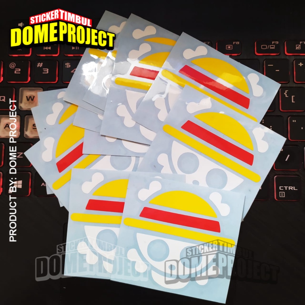 Jual STIKER MOTOR CUTTING DECAL MOTOR KACA MOBIL HELM KOPER LOGO ANIME ...