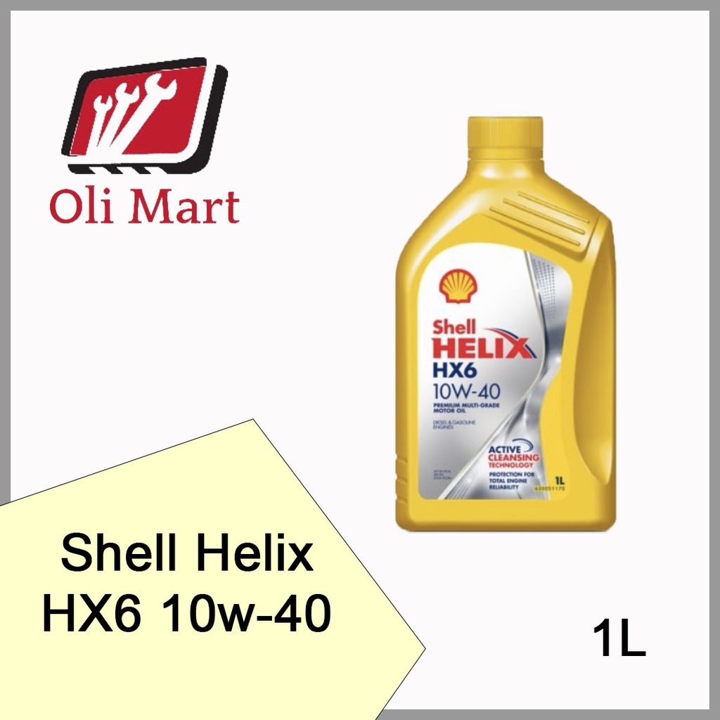 Jual Oli Shell Helix Hx6 1L | Shopee Indonesia